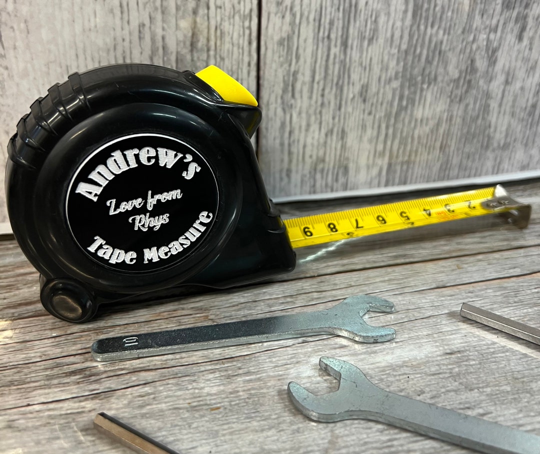 Personalized Engraved Tape Measure | Father's Day Gift (3m/5m) - Etsy