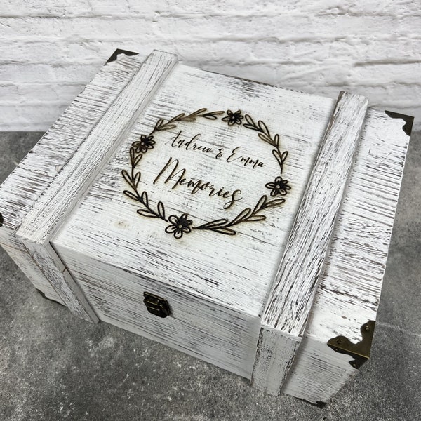 Rustic Keepsake Box - Etsy