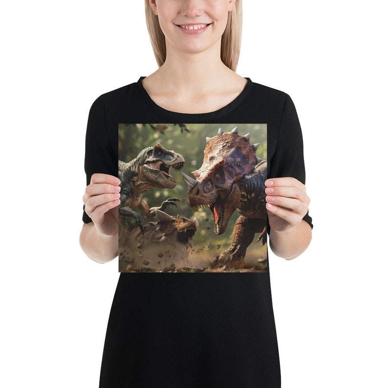 Poster Velociraptor Attack - Etsy