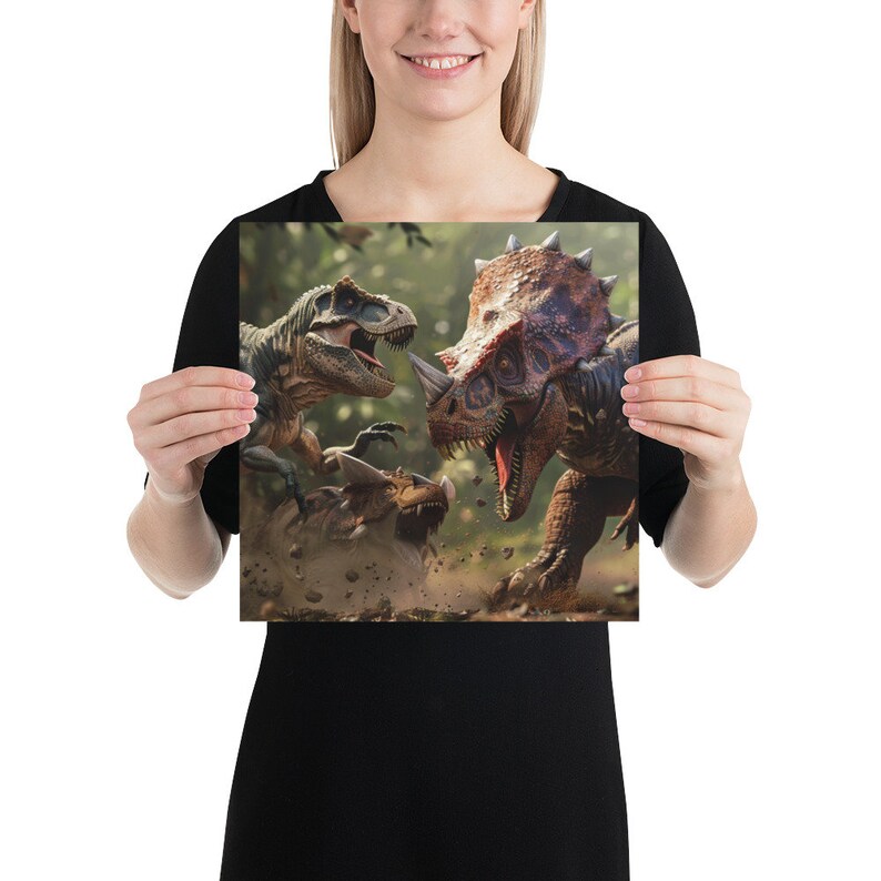 Poster Velociraptor Attack - Etsy