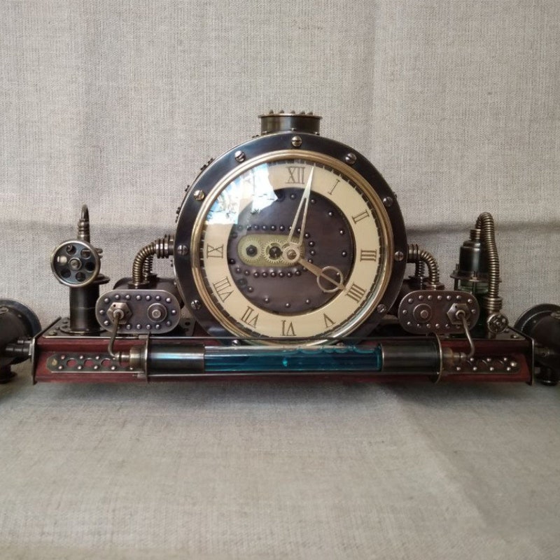Steampunk Clock - Etsy
