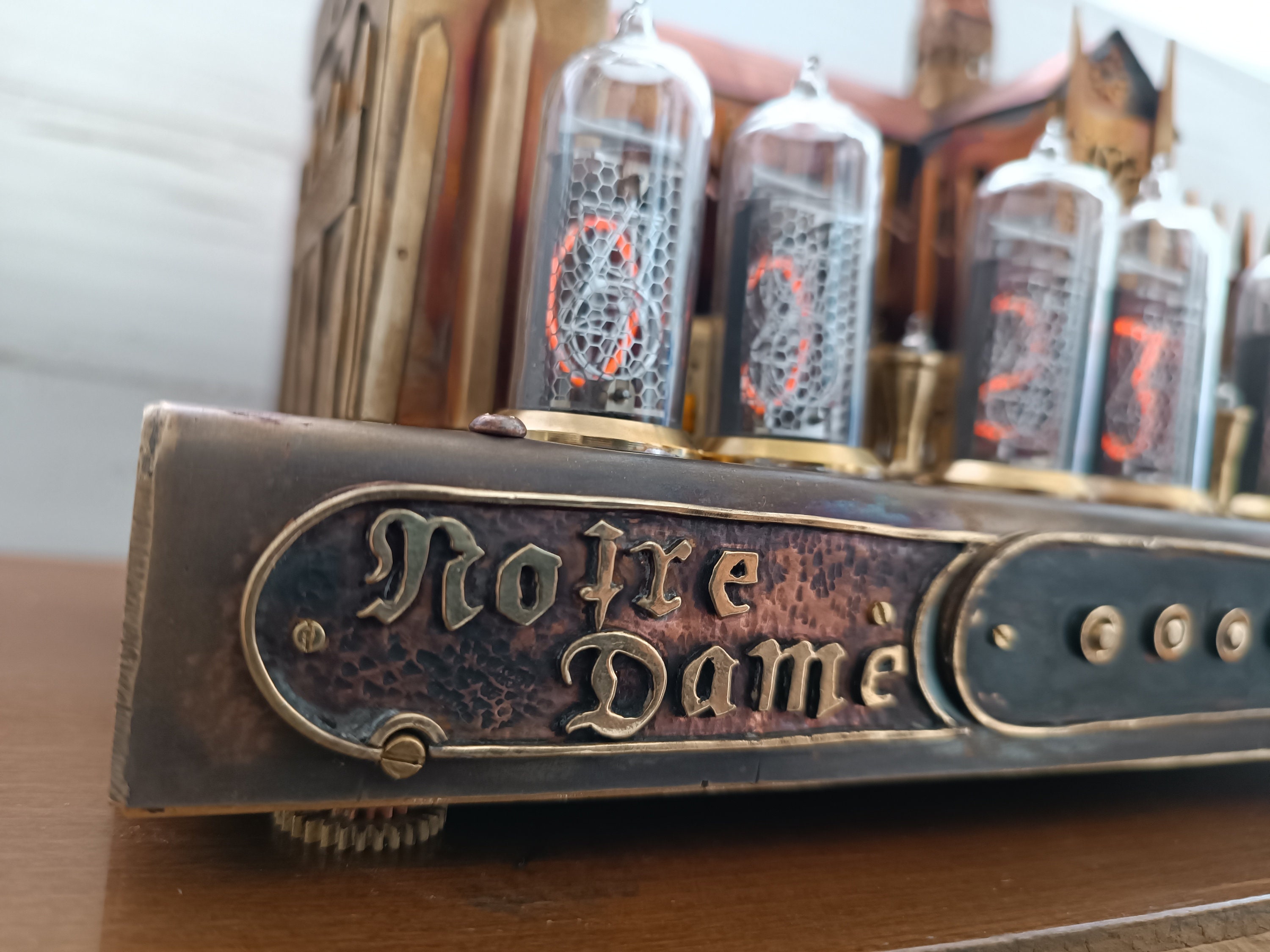 Nixie Clock IN-16 "notre Dame De Paris" - Etsy