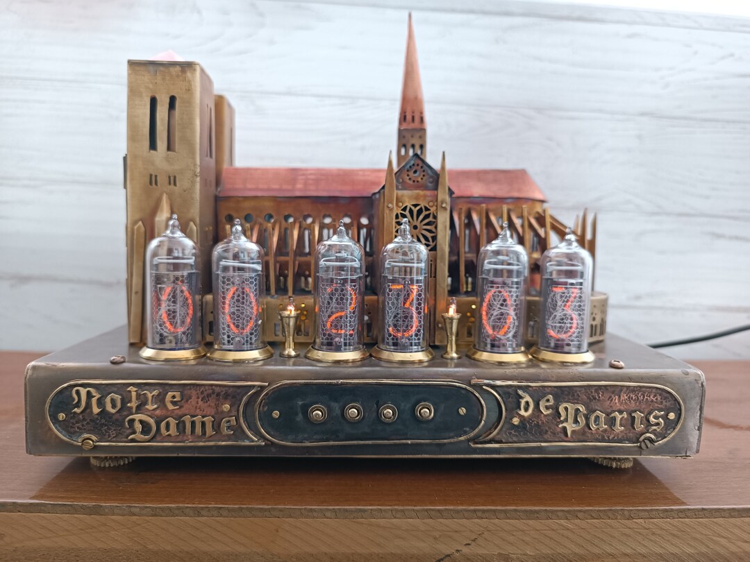 Nixie Clock IN-16 "notre Dame De Paris" - Etsy