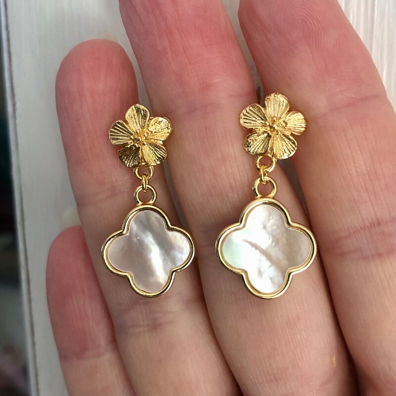 Clover Earrings - Etsy
