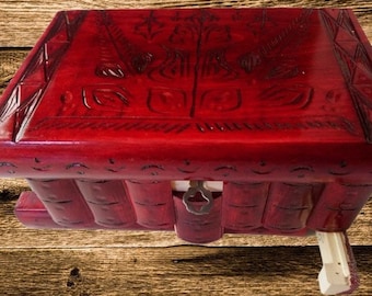 Hidden Key Treasure Box - Etsy