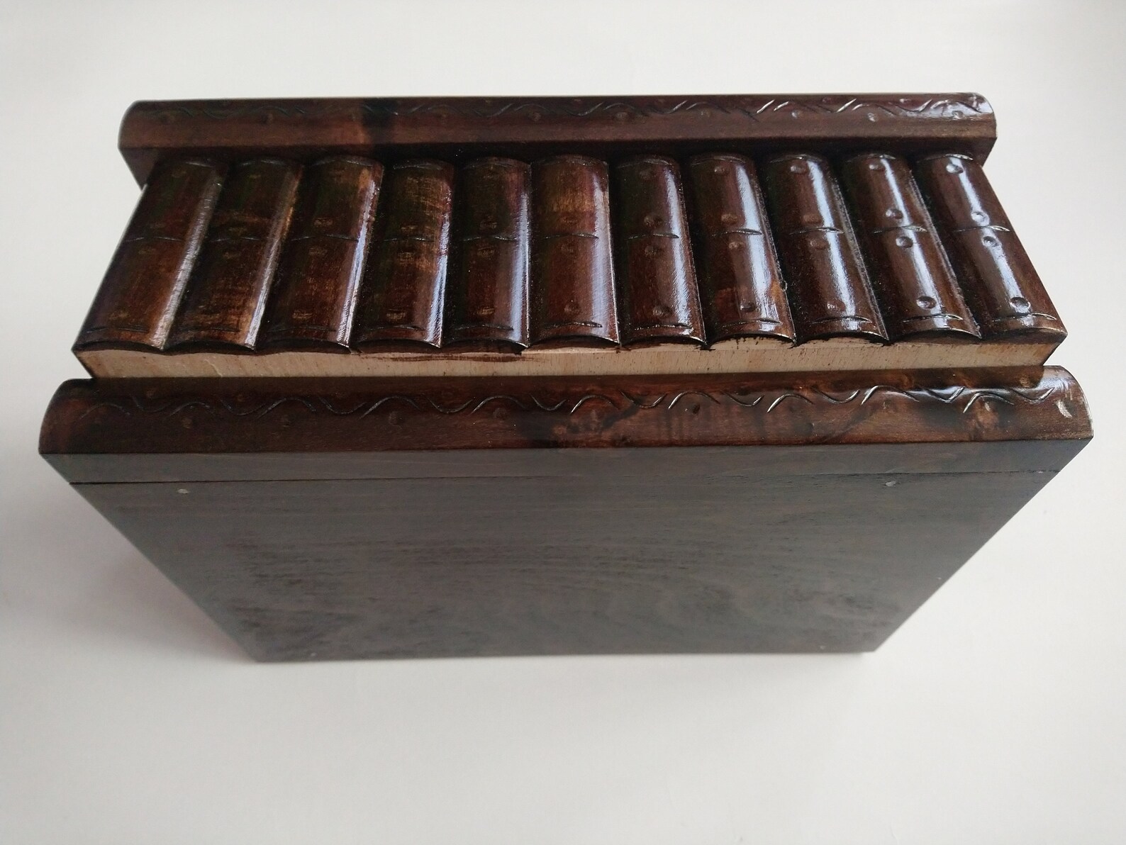 Giant Puzzle Box Huge Magic Box Carved Treasure Wooden Jewelry Box ...