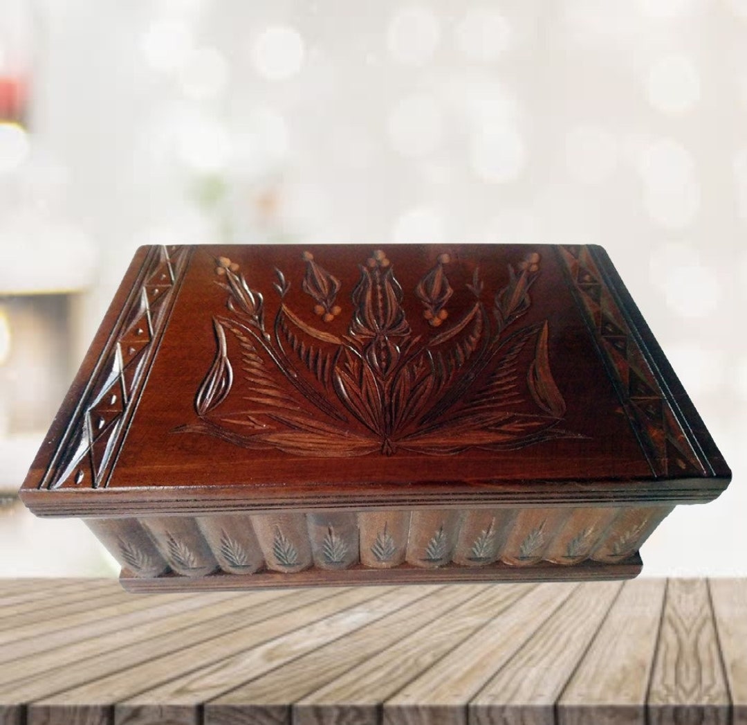 Giant Magic Puzzle Box Huge Big Box Handcarved Treasure Wooden ...