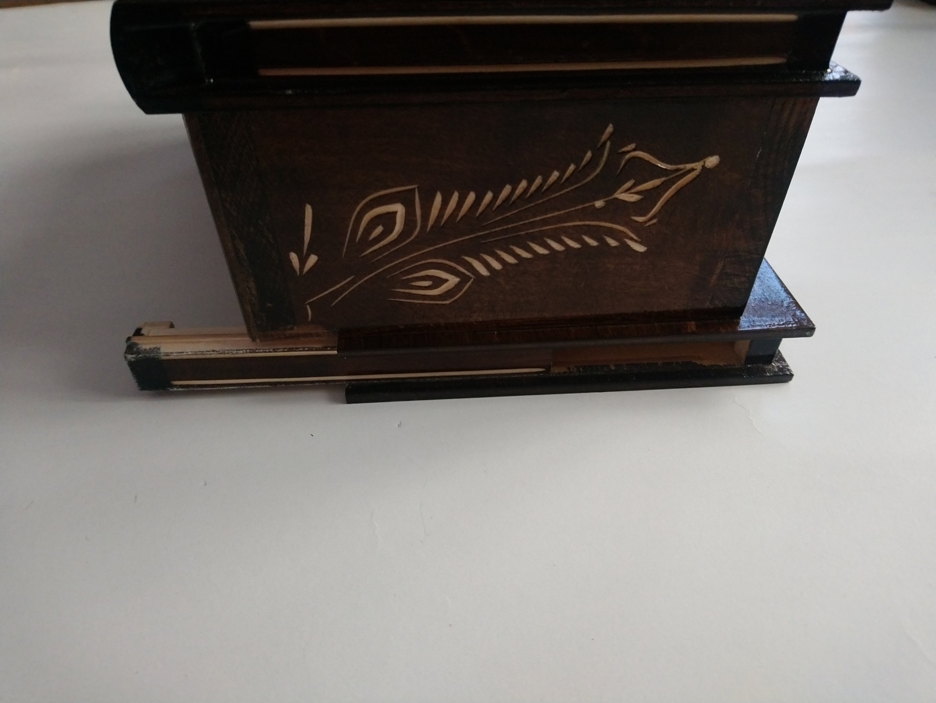 Giant Puzzle Box Huge Magic Box Carved Treasure Wooden Jewelry - Etsy