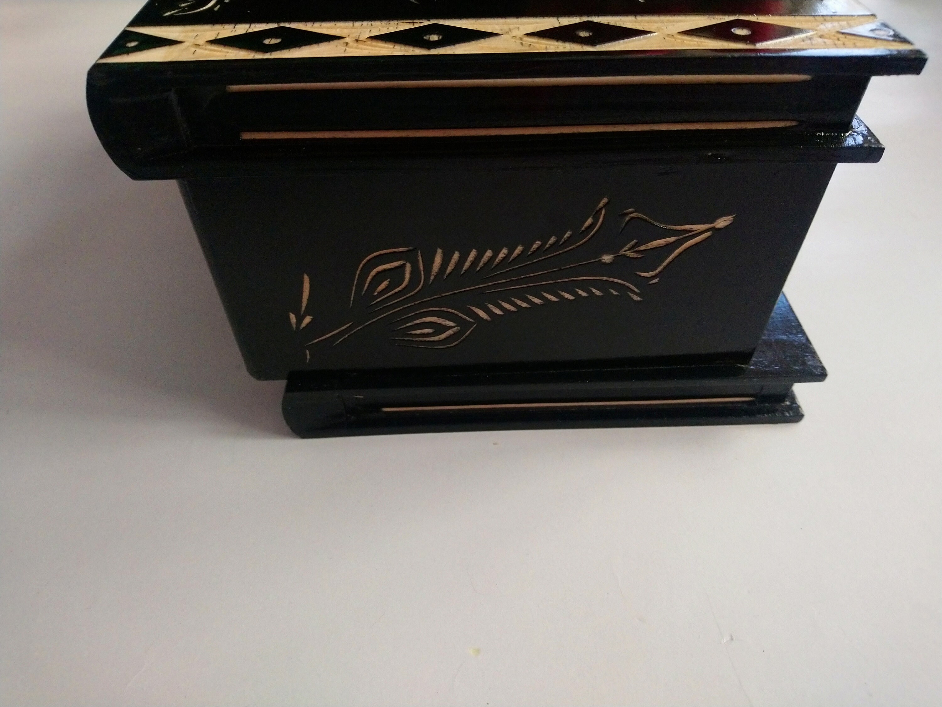 Giant Puzzle Box Huge Magic Box Carved Treasure Wooden Jewelry Box ...