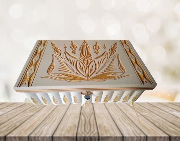 Giant Magic Puzzle Box Huge Bigger Box Handcarved Treasure - Etsy