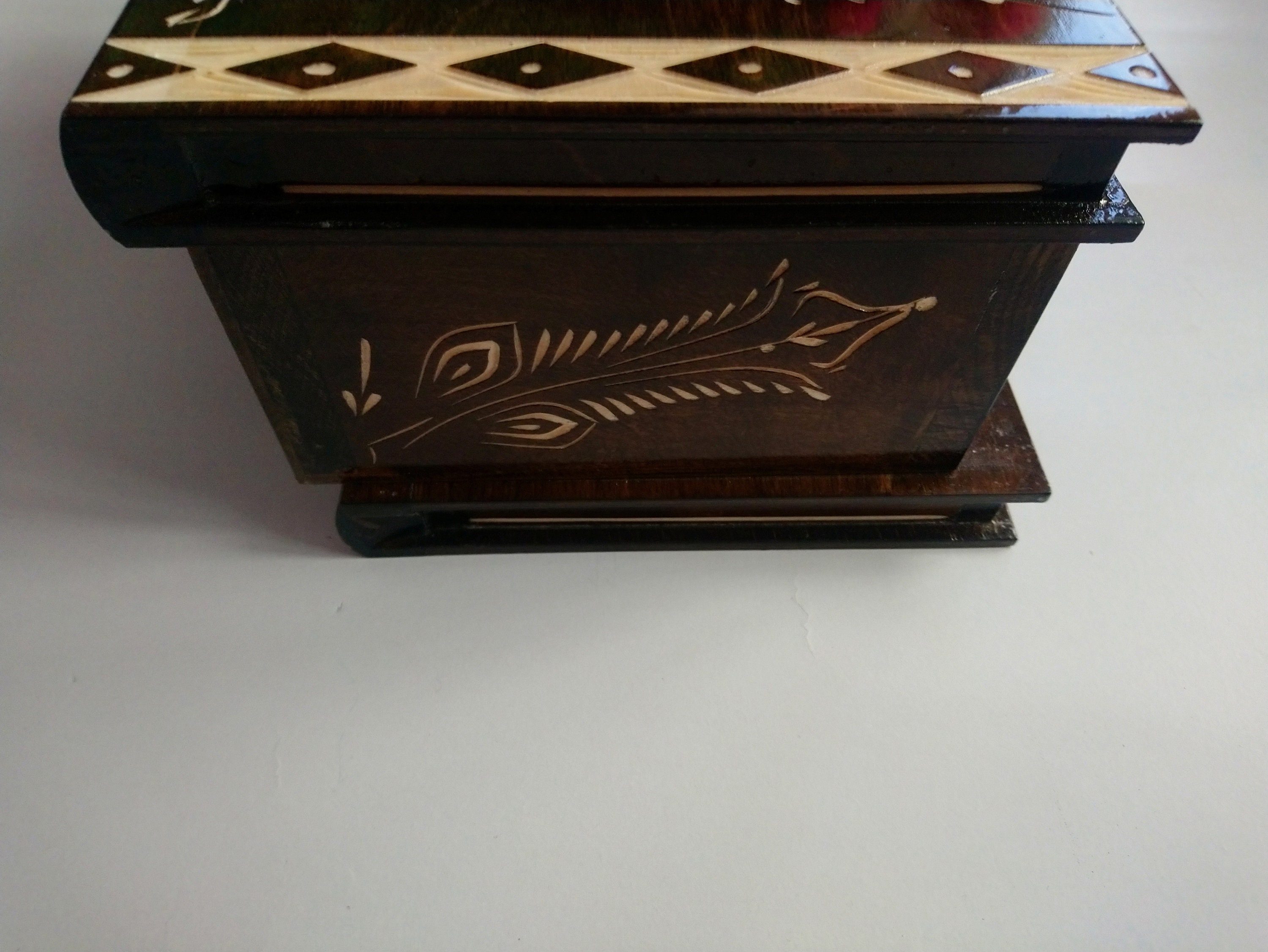 Giant Puzzle Box Huge Magic Box Carved Treasure Wooden Jewelry - Etsy