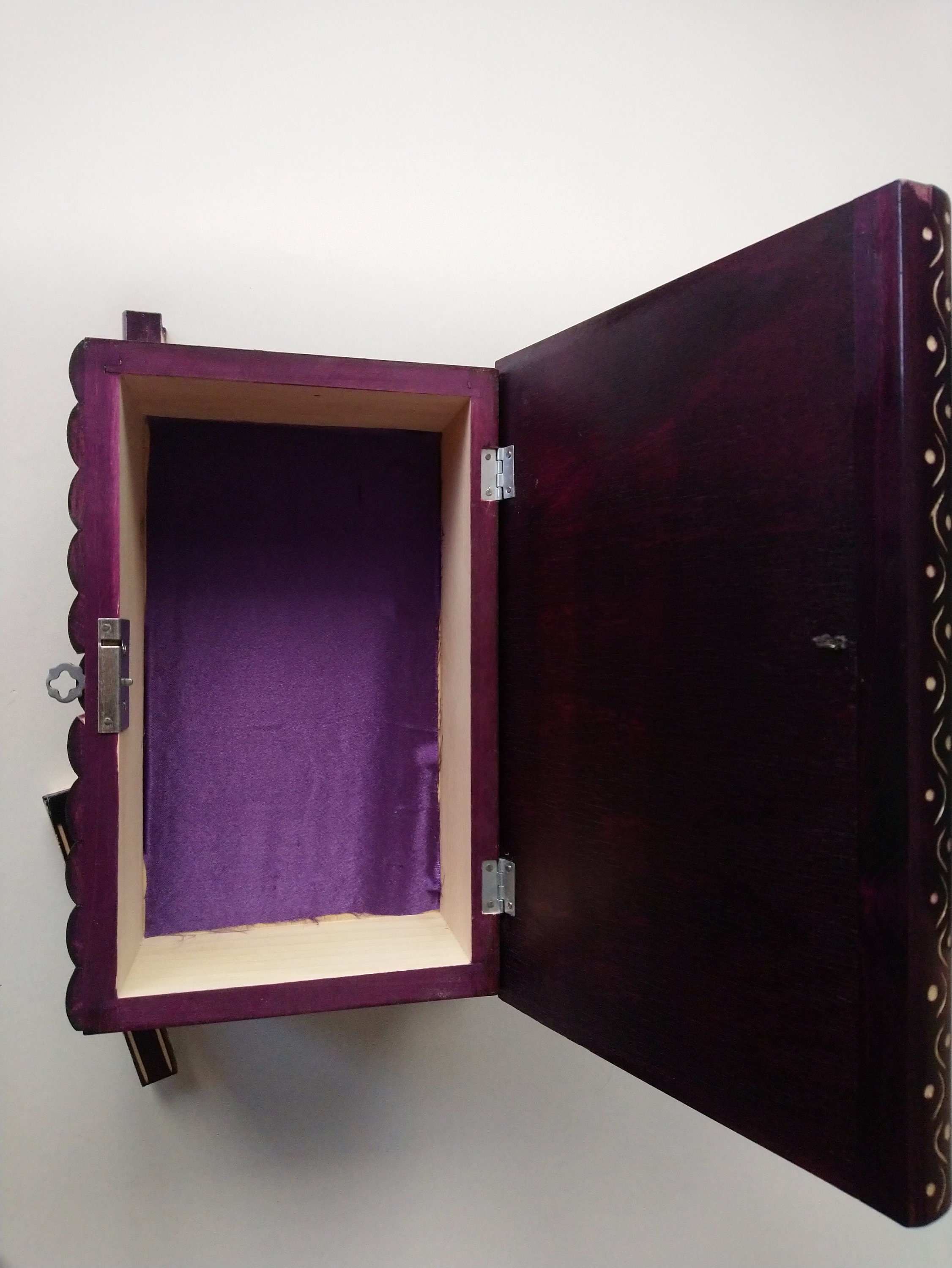 Giant Puzzle Box Huge Magic Box Carved Treasure Wood Jewelry - Etsy