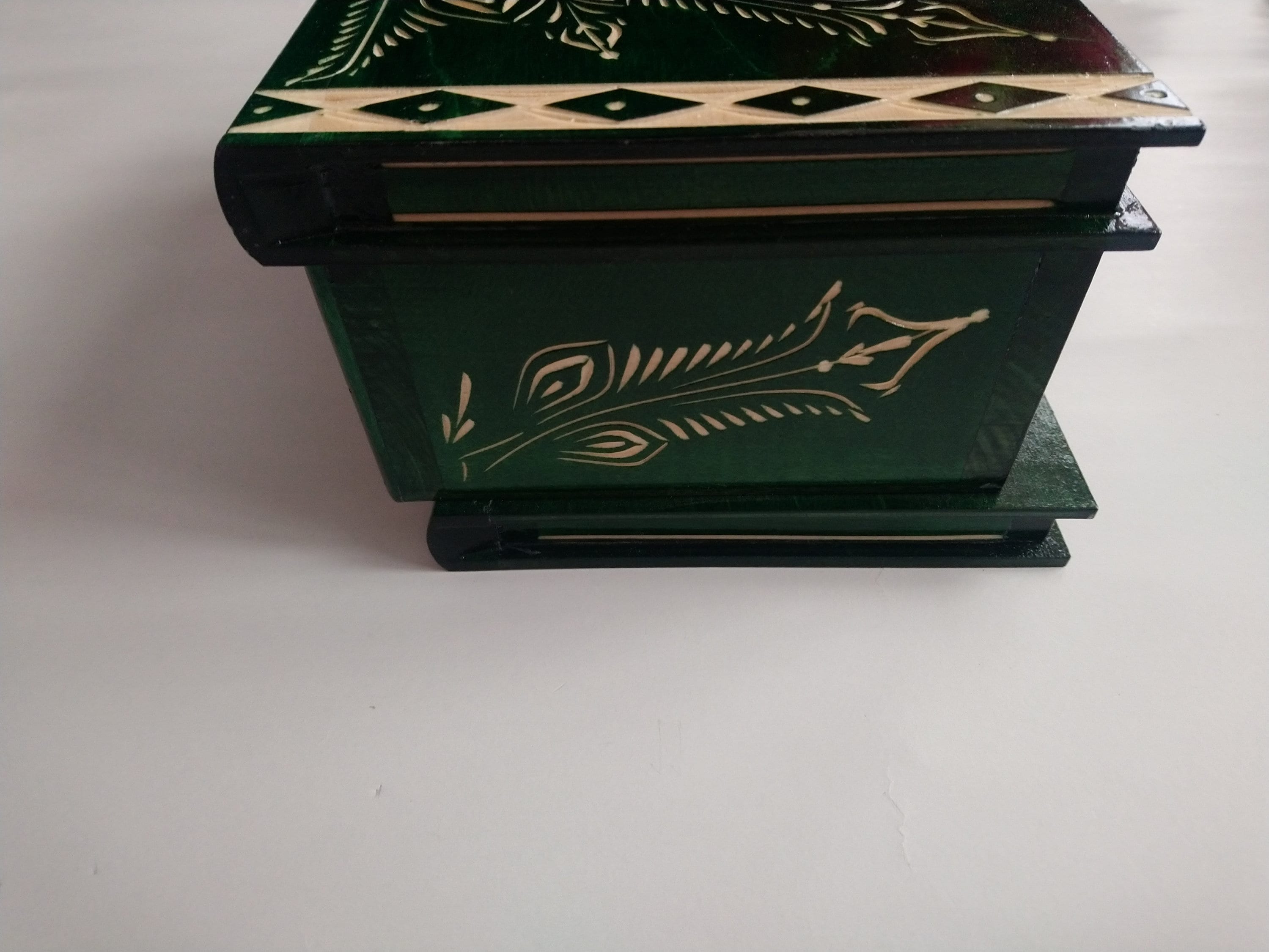 Giant Puzzle Box Huge Magic Box Carved Treasure Wooden Jewelry Box ...