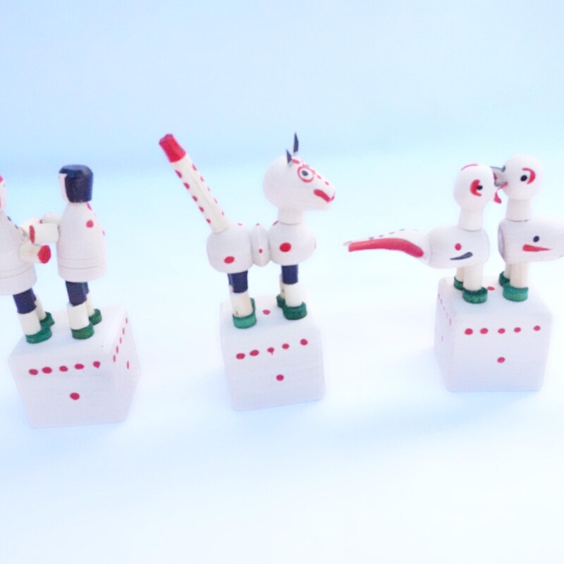 Push up Toy - Etsy