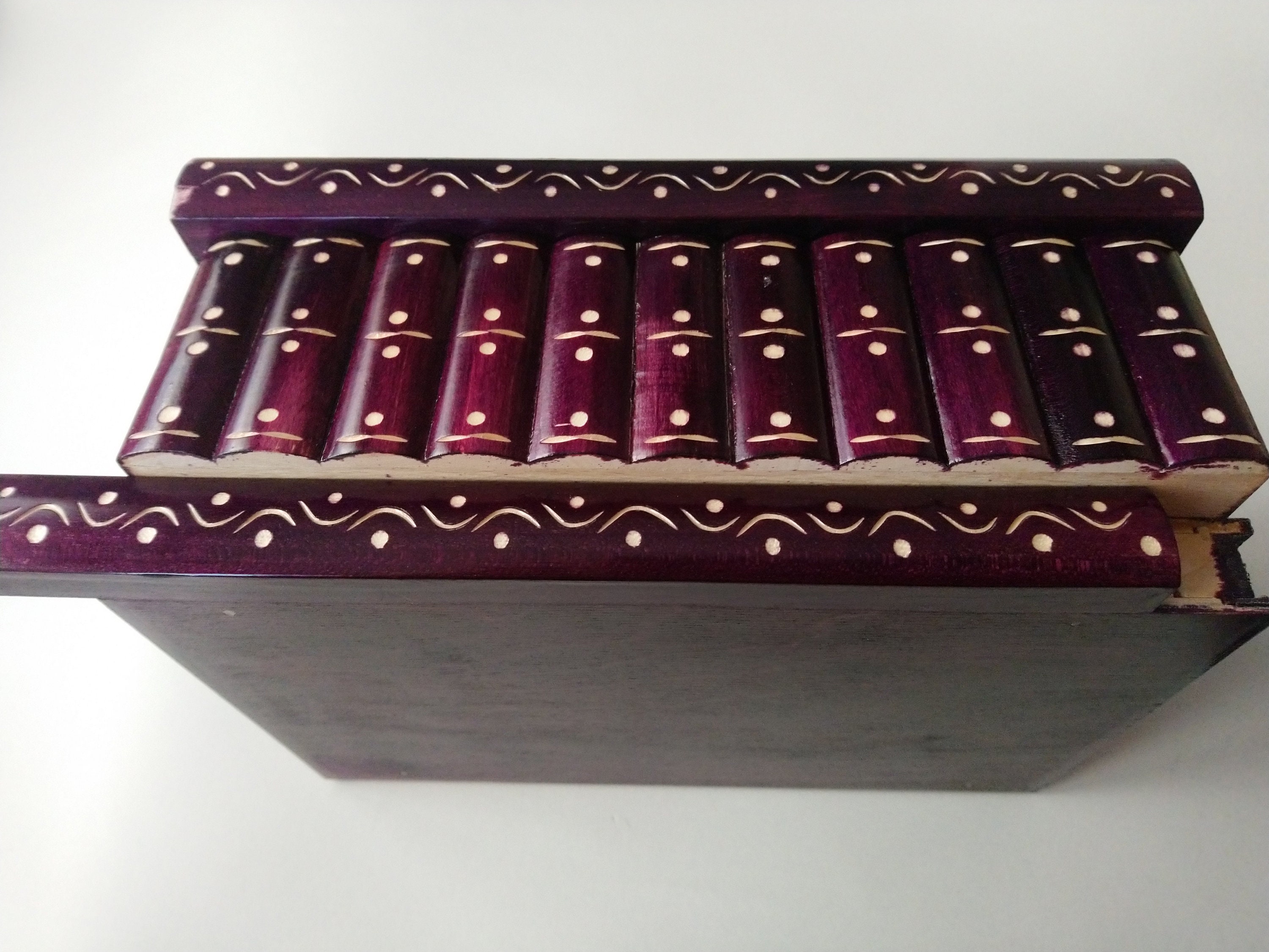 Giant Puzzle Box Huge Magic Box Carved Treasure Wood Jewelry Box ...