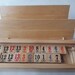 Big Wooden Rummy Rummi Family Strategy Memory Game in Wooden Box With ...
