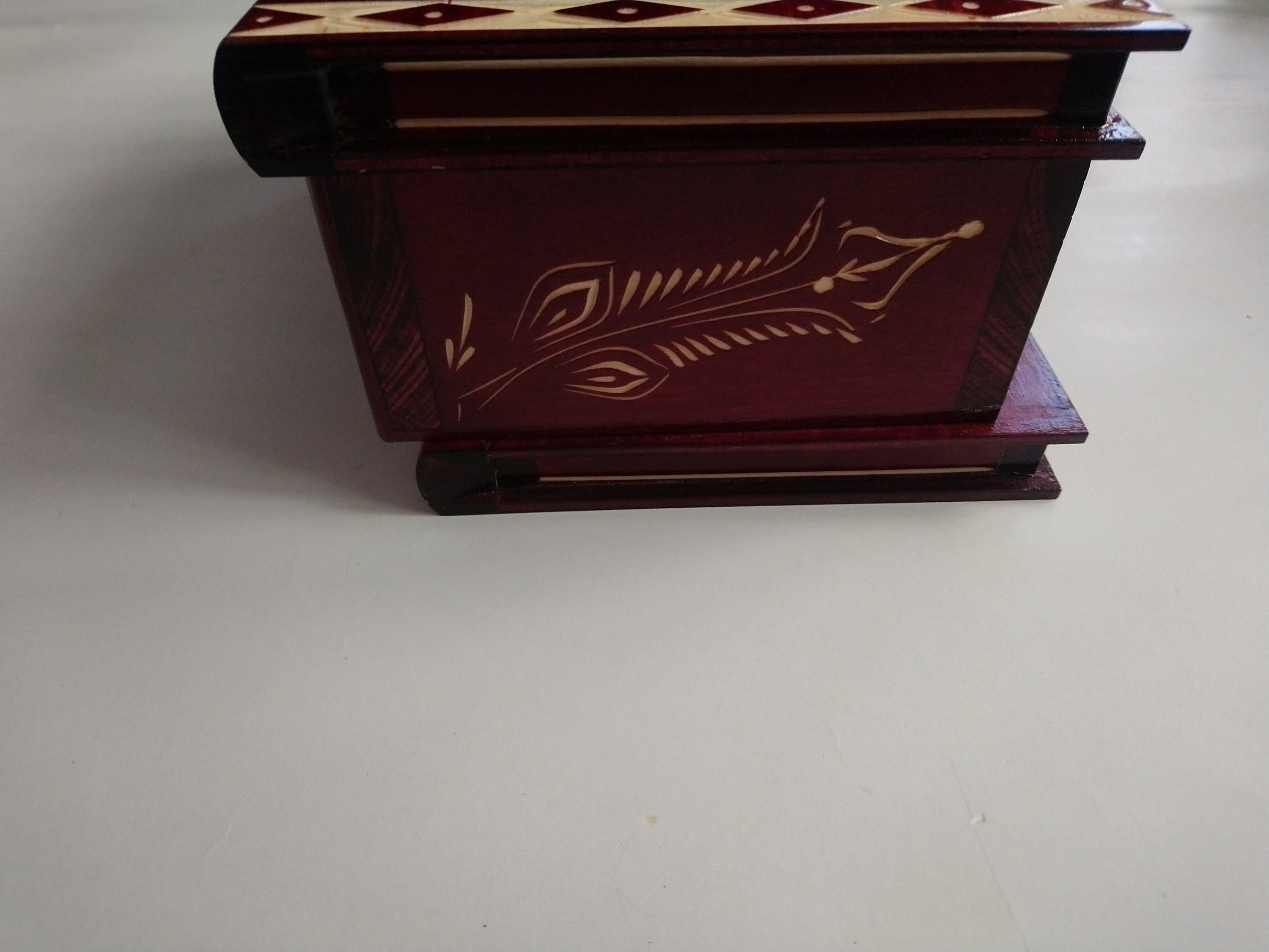 Giant Puzzle Box Huge Magic Box Carved Treasure Wooden Jewelry | Etsy