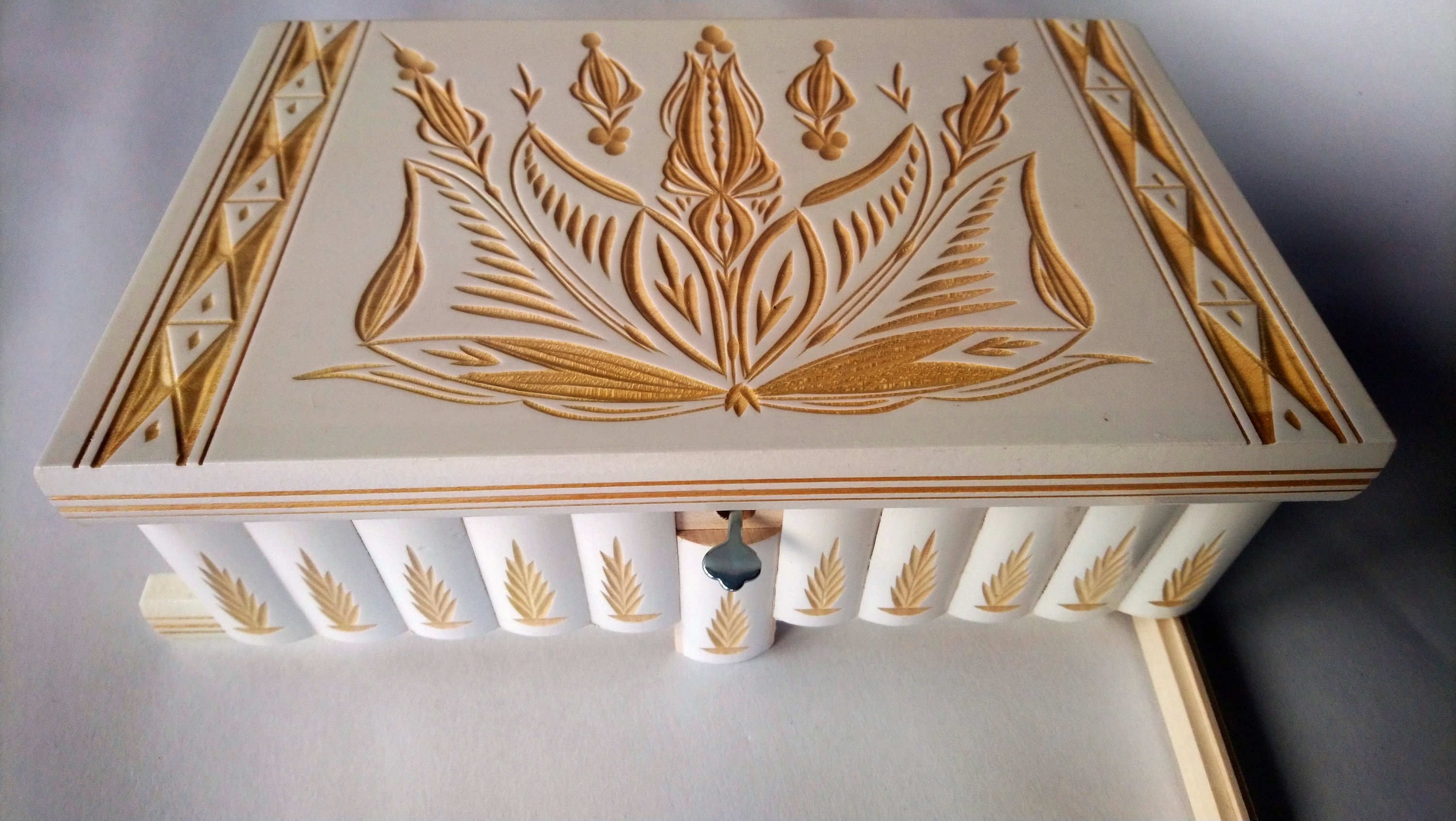 Giant Magic Puzzle Box Huge Bigger Box Handcarved Treasure | Etsy