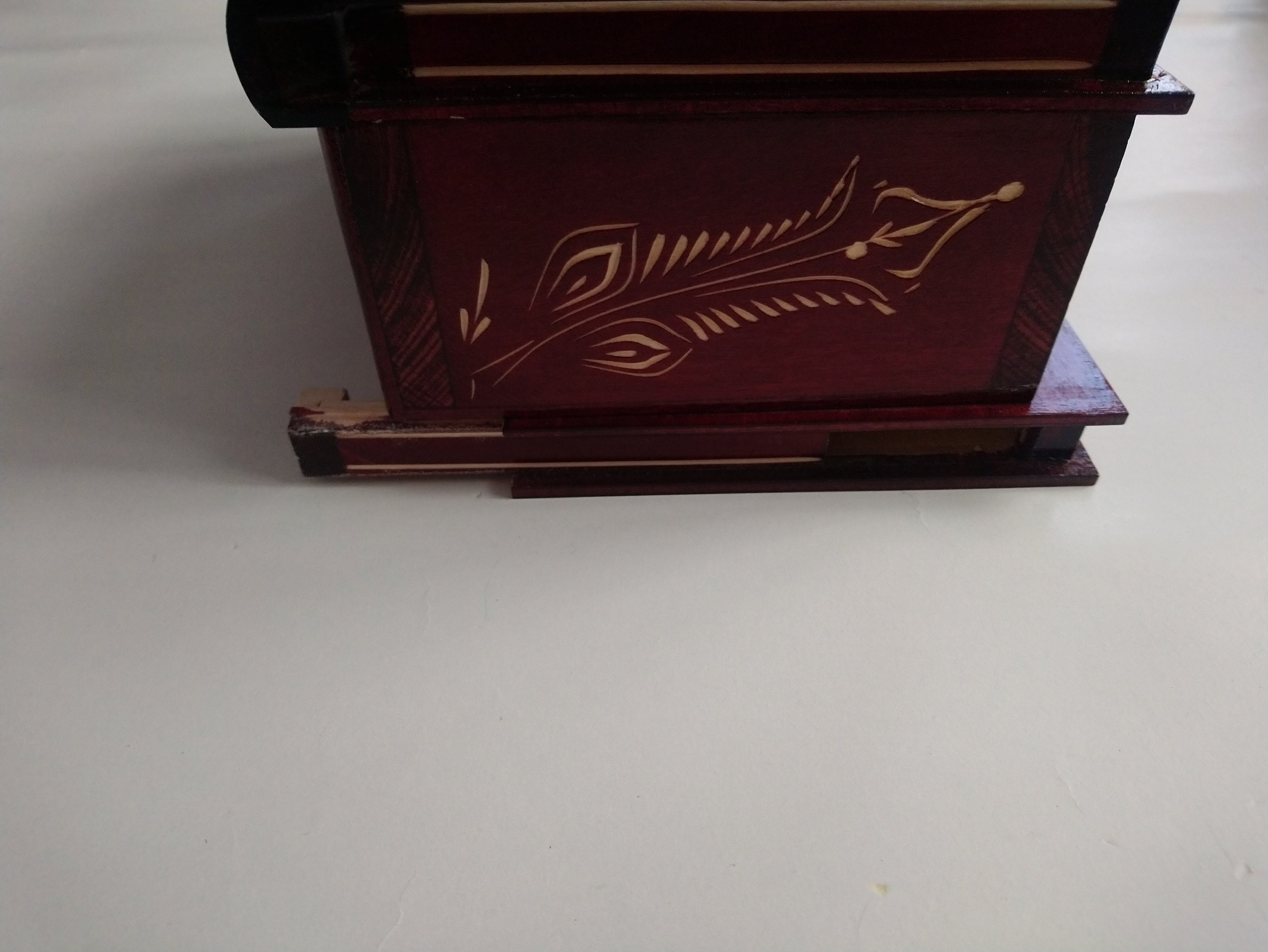 Giant Puzzle Box Huge Magic Box Carved Treasure Wooden Jewelry - Etsy