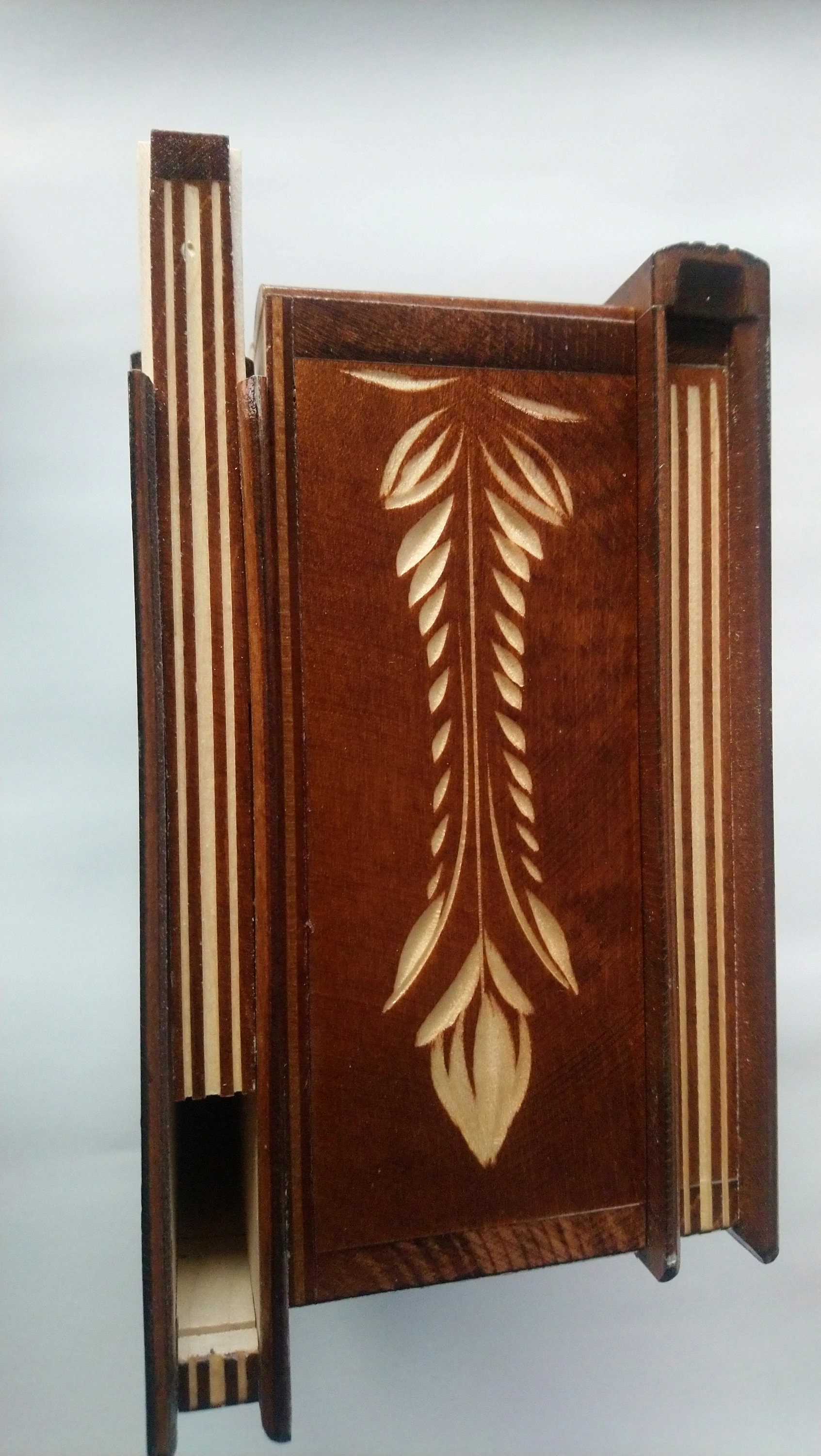 Giant Magic Puzzle Box Huge Bigger Box Handcarved Treasure - Etsy