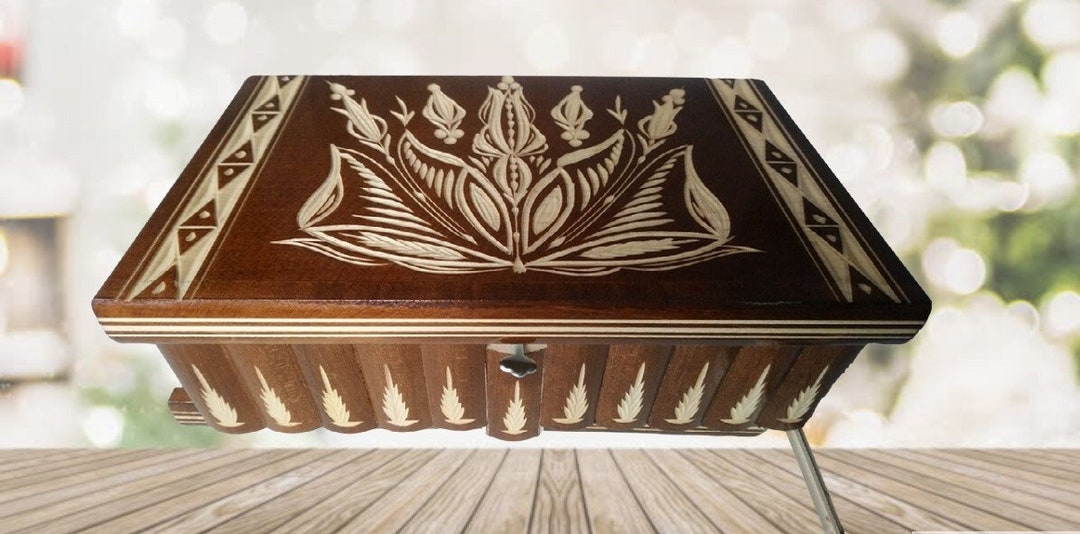 Giant Magic Puzzle Box Huge Bigger Box Handcarved Treasure Wooden ...