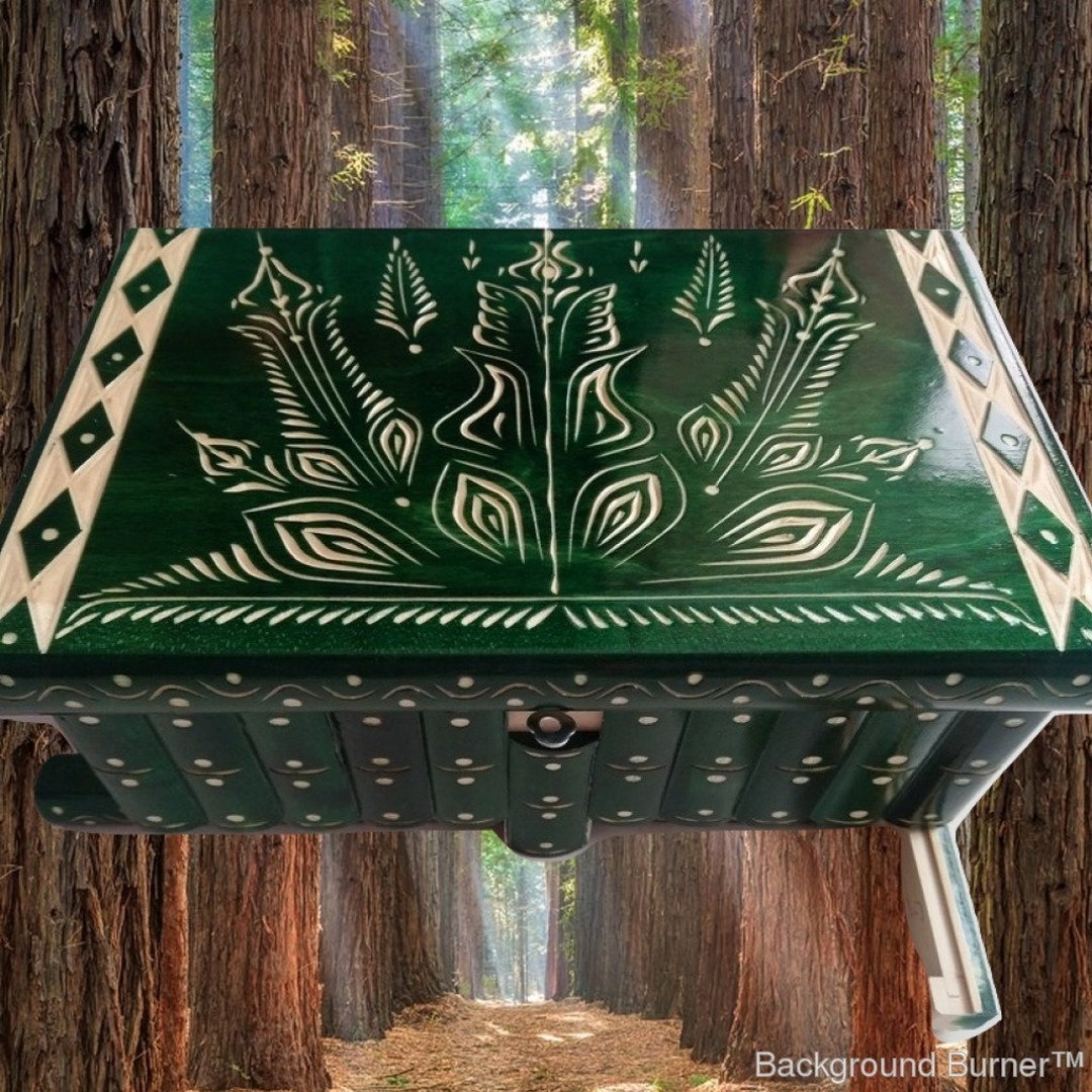 Giant Puzzle Box Huge Magic Box Carved Treasure Wooden Jewelry Box ...