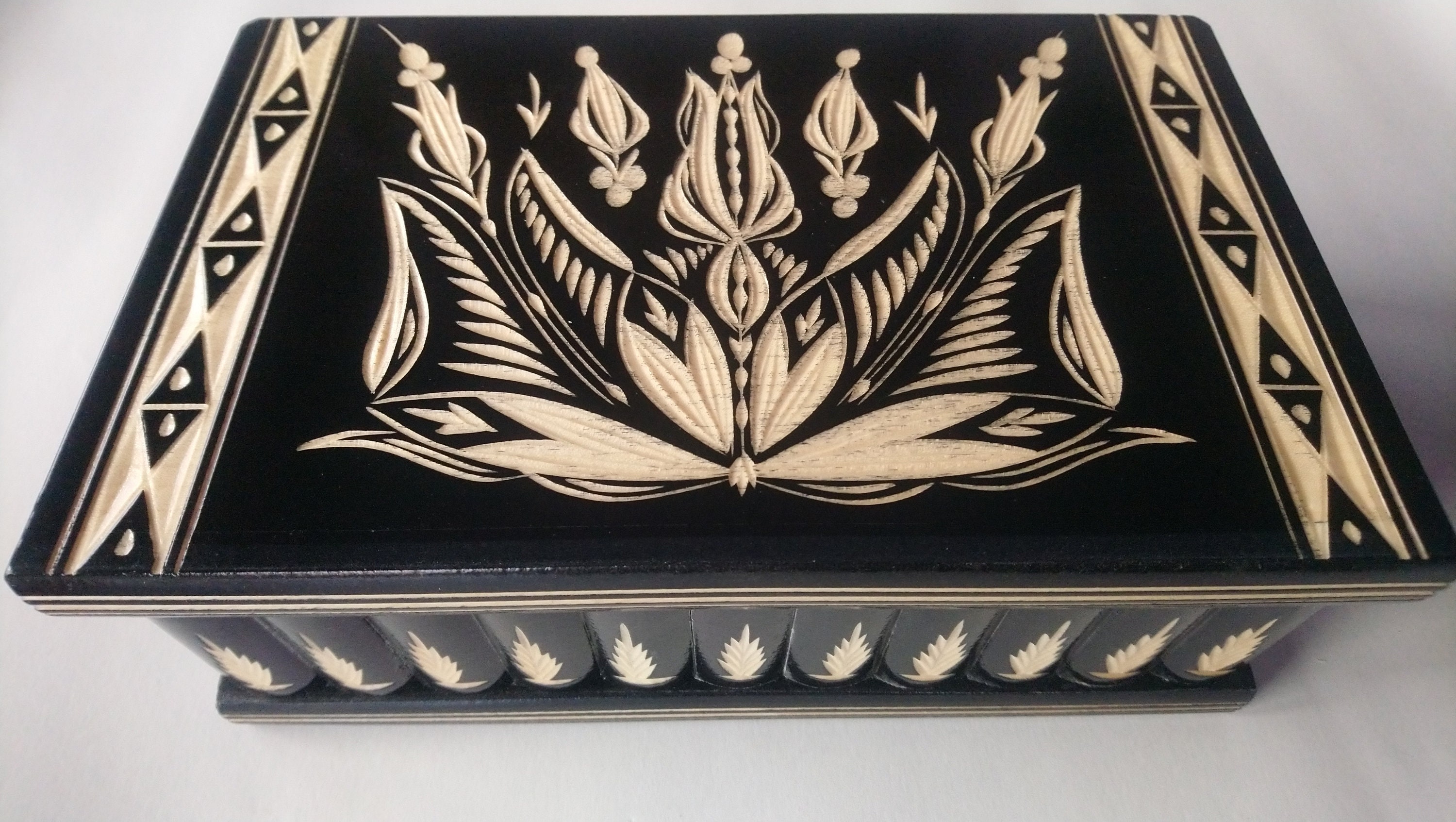 Giant Magic Puzzle Box Huge Bigger Box Handcarved Treasure Wooden ...