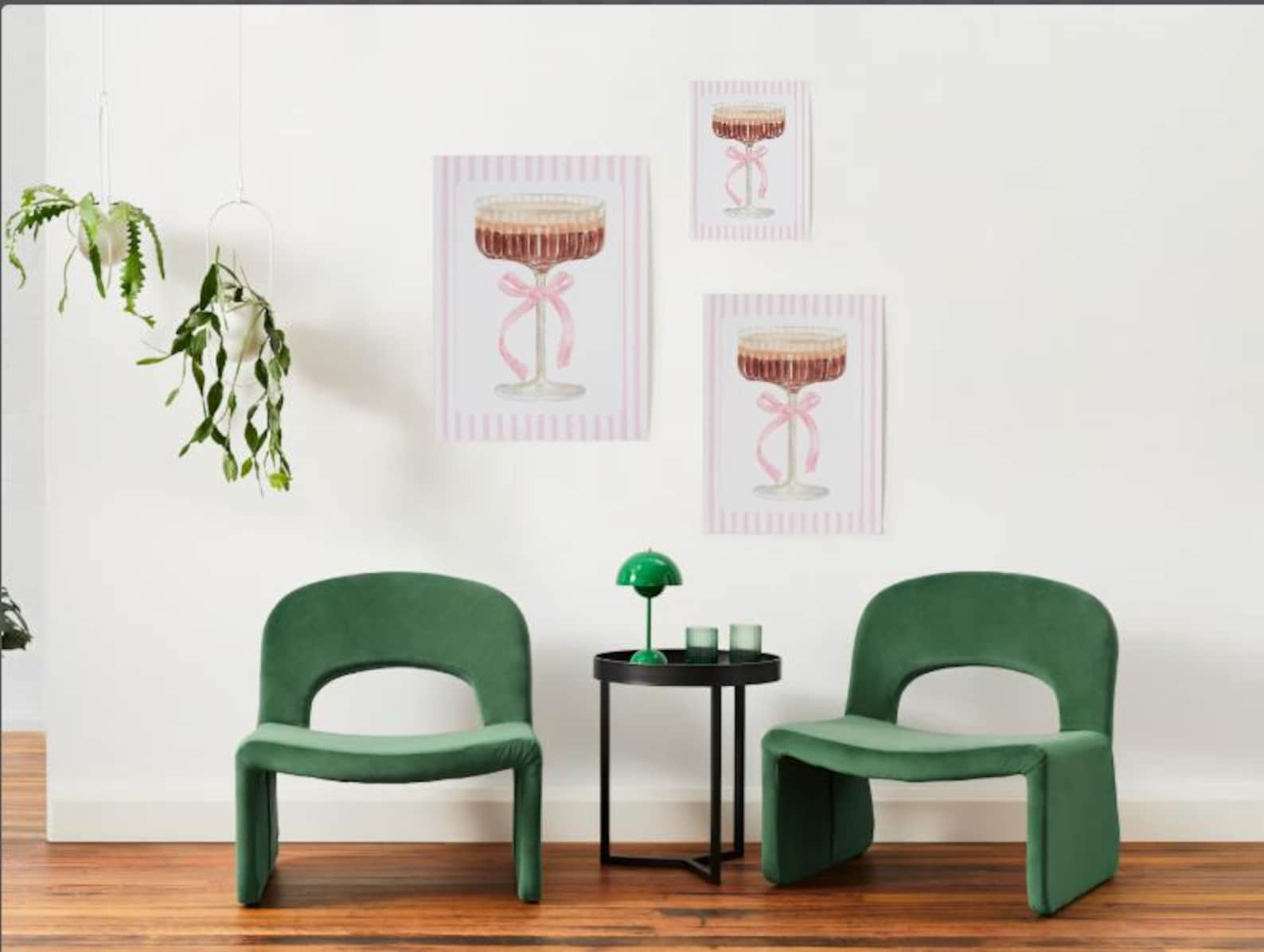 Cute Espresso Martini With Pink Bow Wall Art-digital Download 24x36 - Etsy
