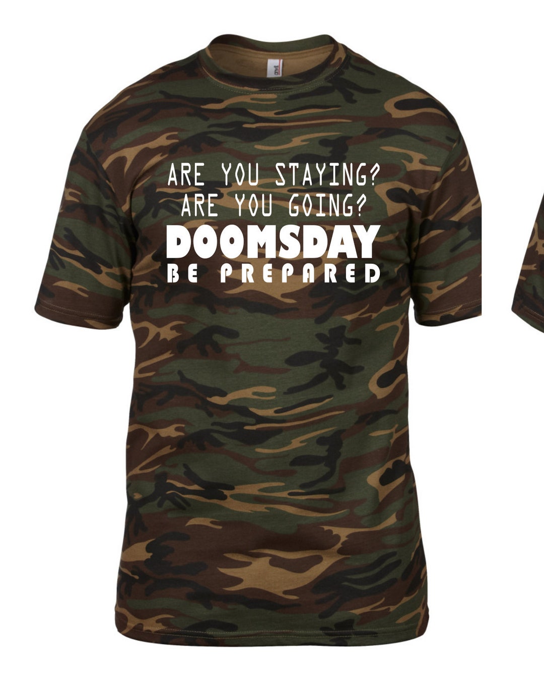Be Prepared T-shirt - Black - Prepper Wear (NEW BRAND!!) - Doomsday ...
