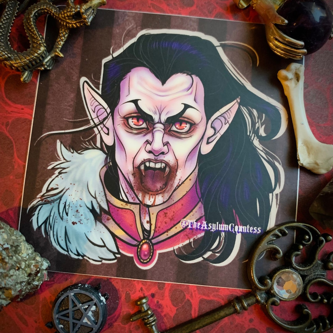 Count Strahd Vinyl Sticker - Etsy