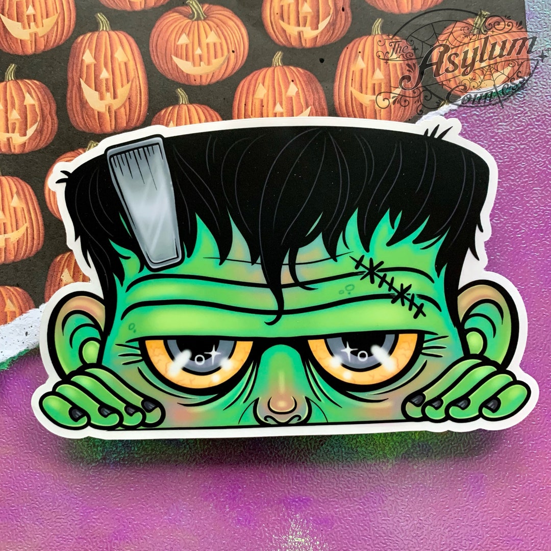 P-EEK-ERS Vinyl Character Sticker: Frankie - Etsy