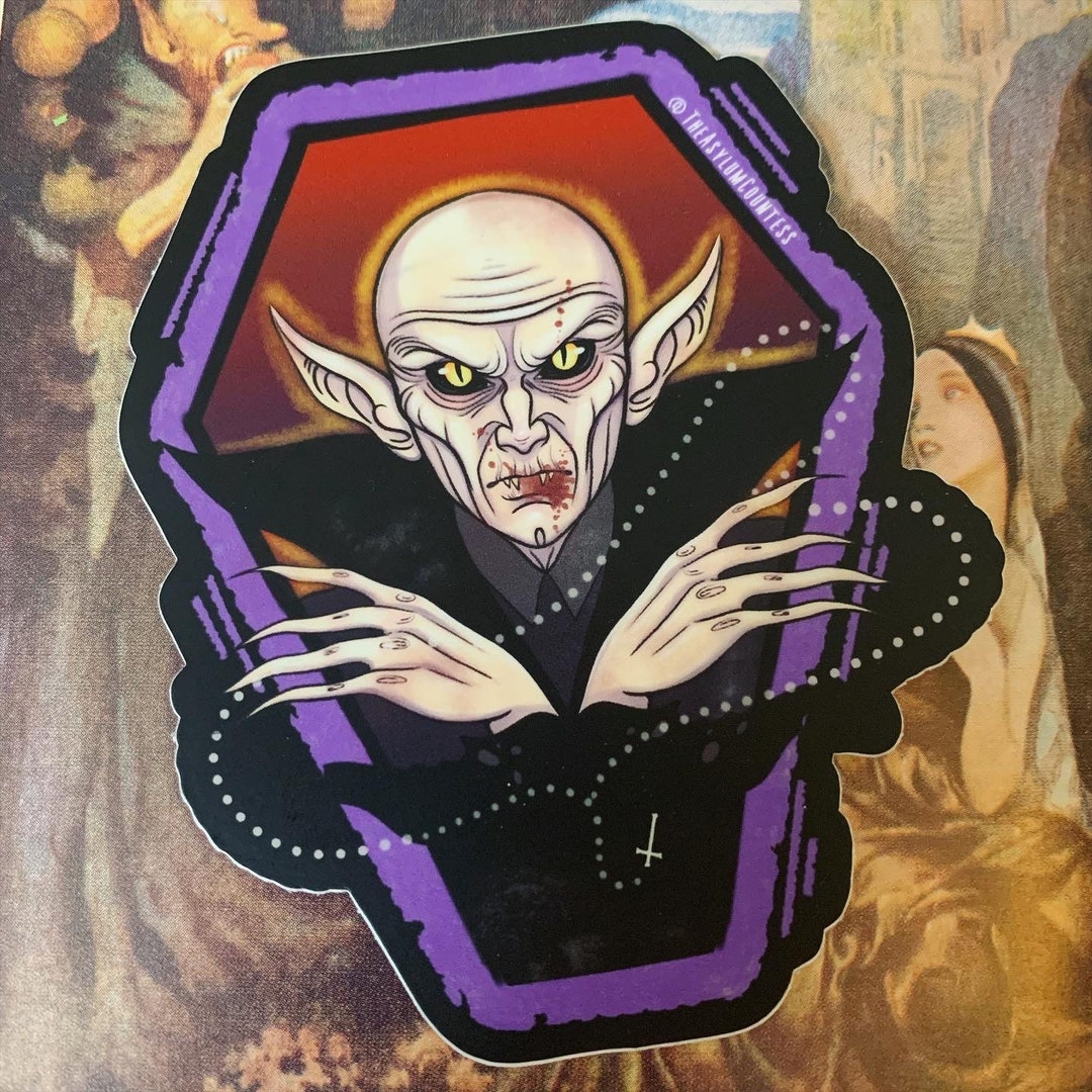 Nosferatu Vinyl Sticker - Etsy