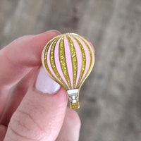 Hot Air Balloon Badge - Etsy