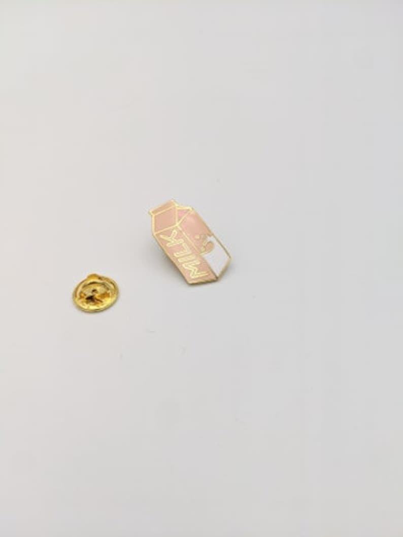 Enamel Pins Milk Carton Cute Design Enamel Pin - Etsy