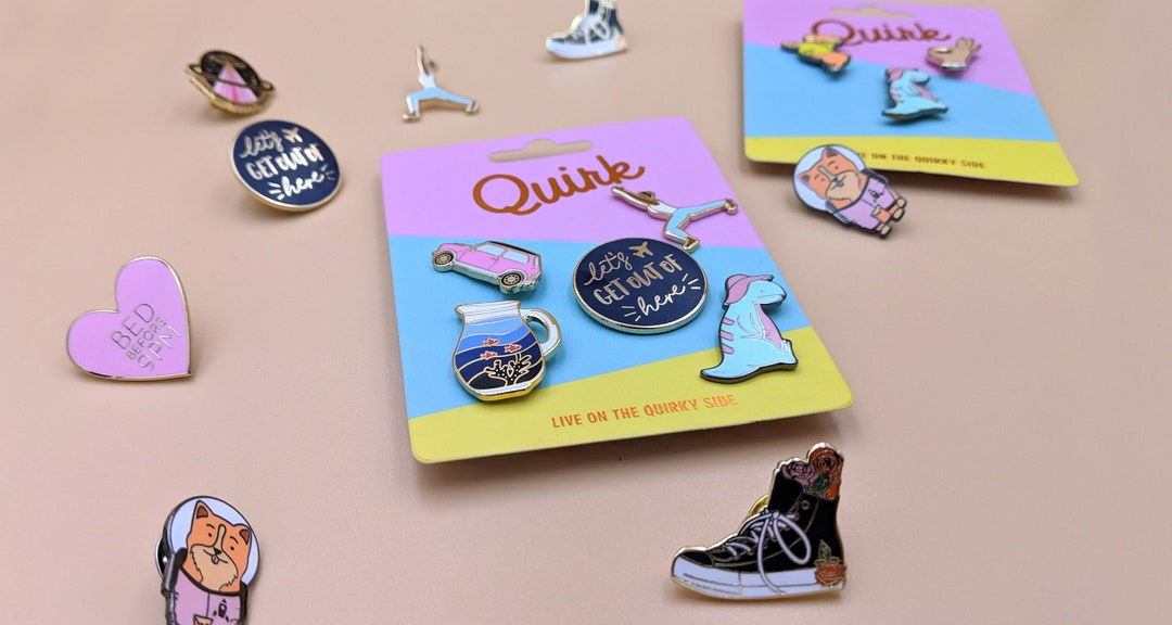 Enamel Pin Set - 5 Pack Discount Sale Enamel Pin Pack - Etsy