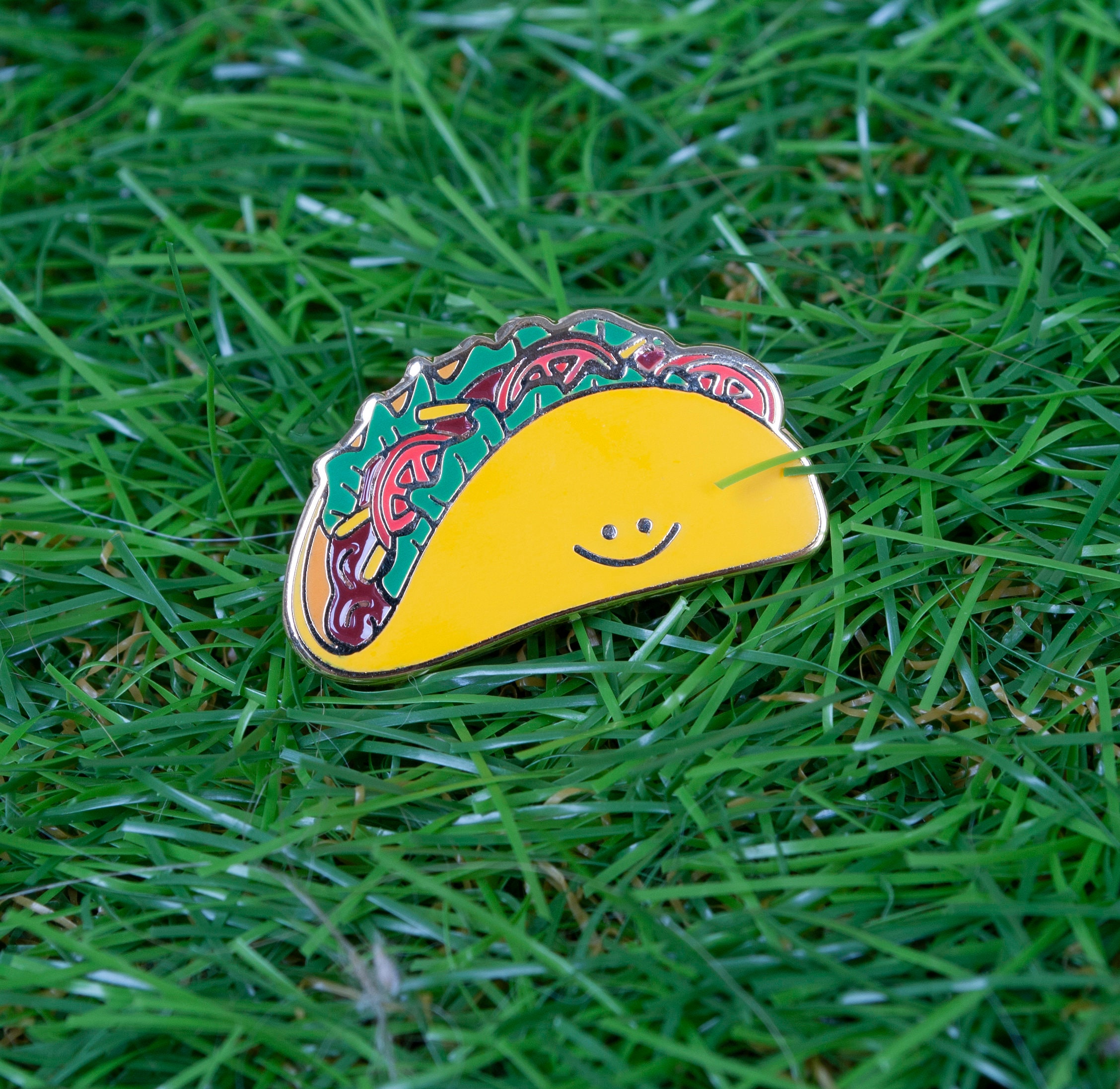 Enamel Pins Cheeky Taco Funny Food Enamel Pin - Etsy Australia