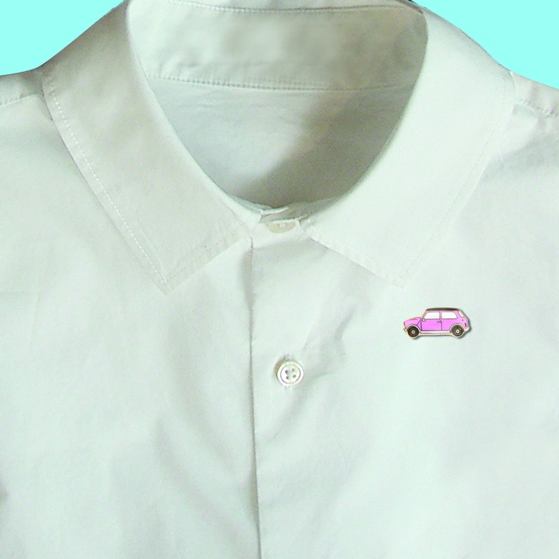 Enamel Pins Mini Cooper Car Cute Pin | Etsy