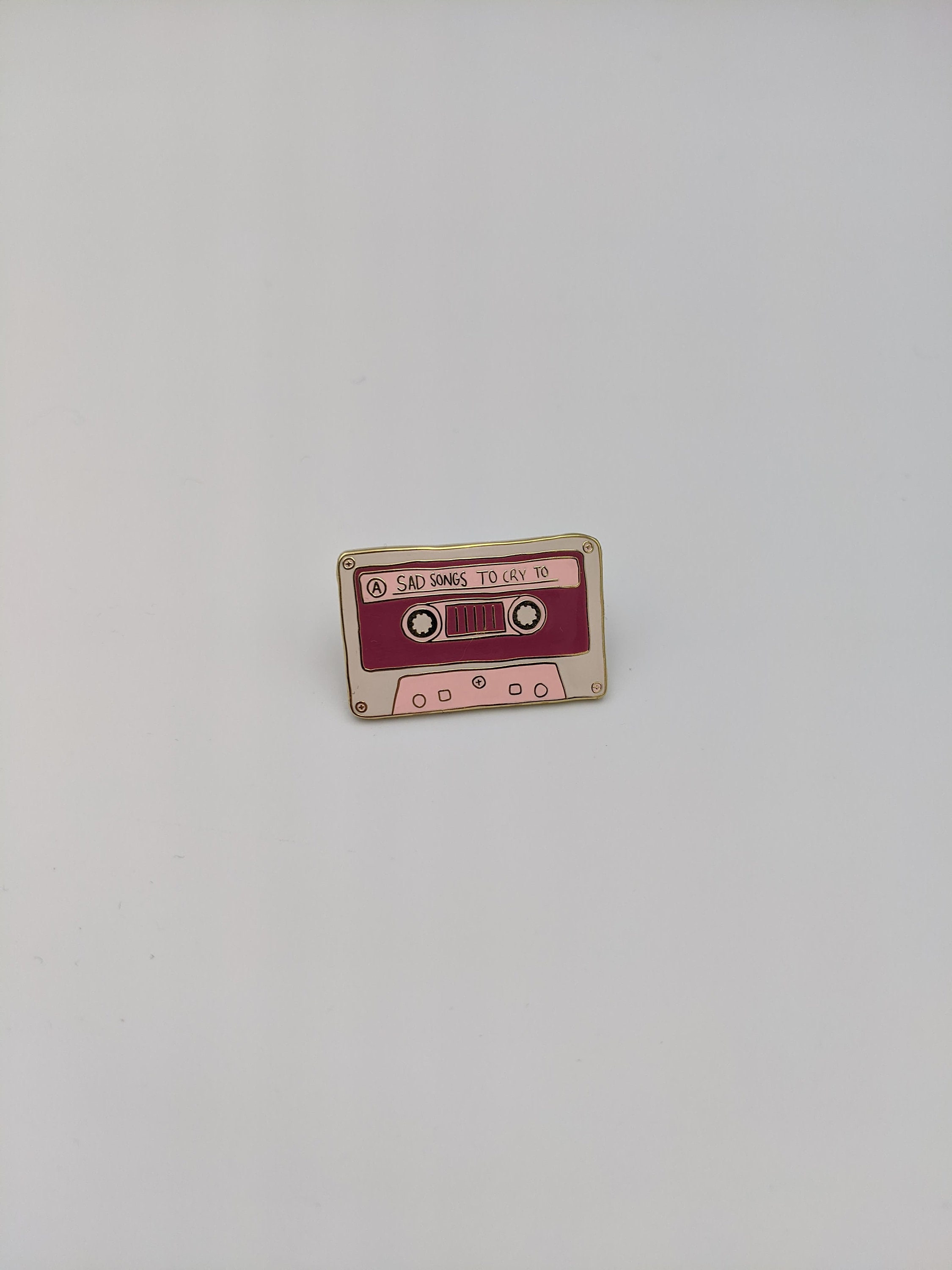 Enamel Pins - Mixtape Vintage Retro Funny Quote Pin - Etsy