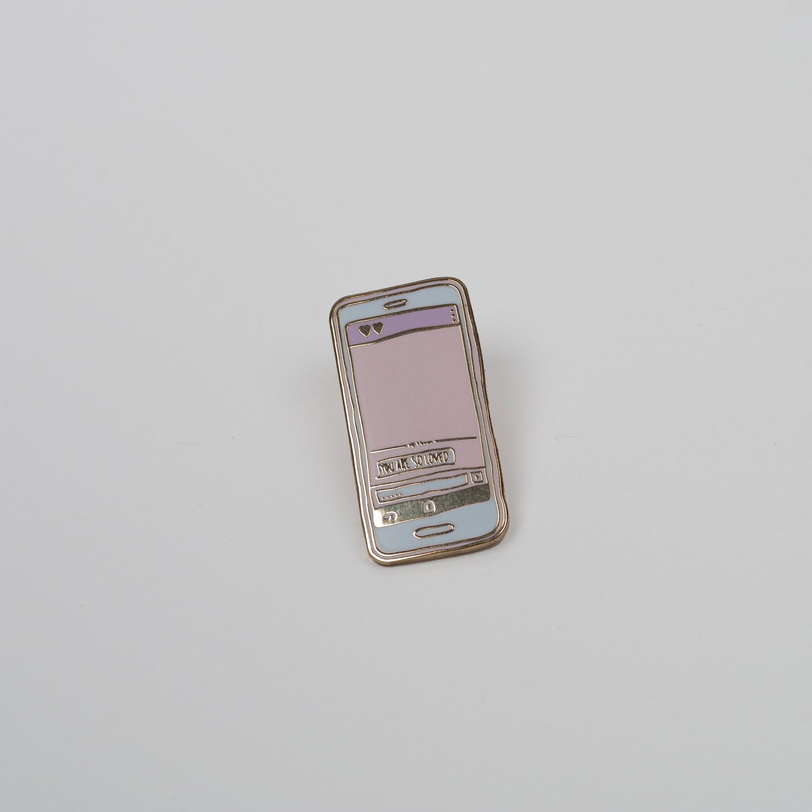 Enamel Pins Mobile Phone Cute Text Message Enamel Pin | Etsy