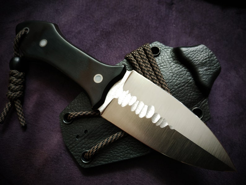 EDC Fixed Knife. Dagger Knife. Coffee Table Knife. Camping - Etsy