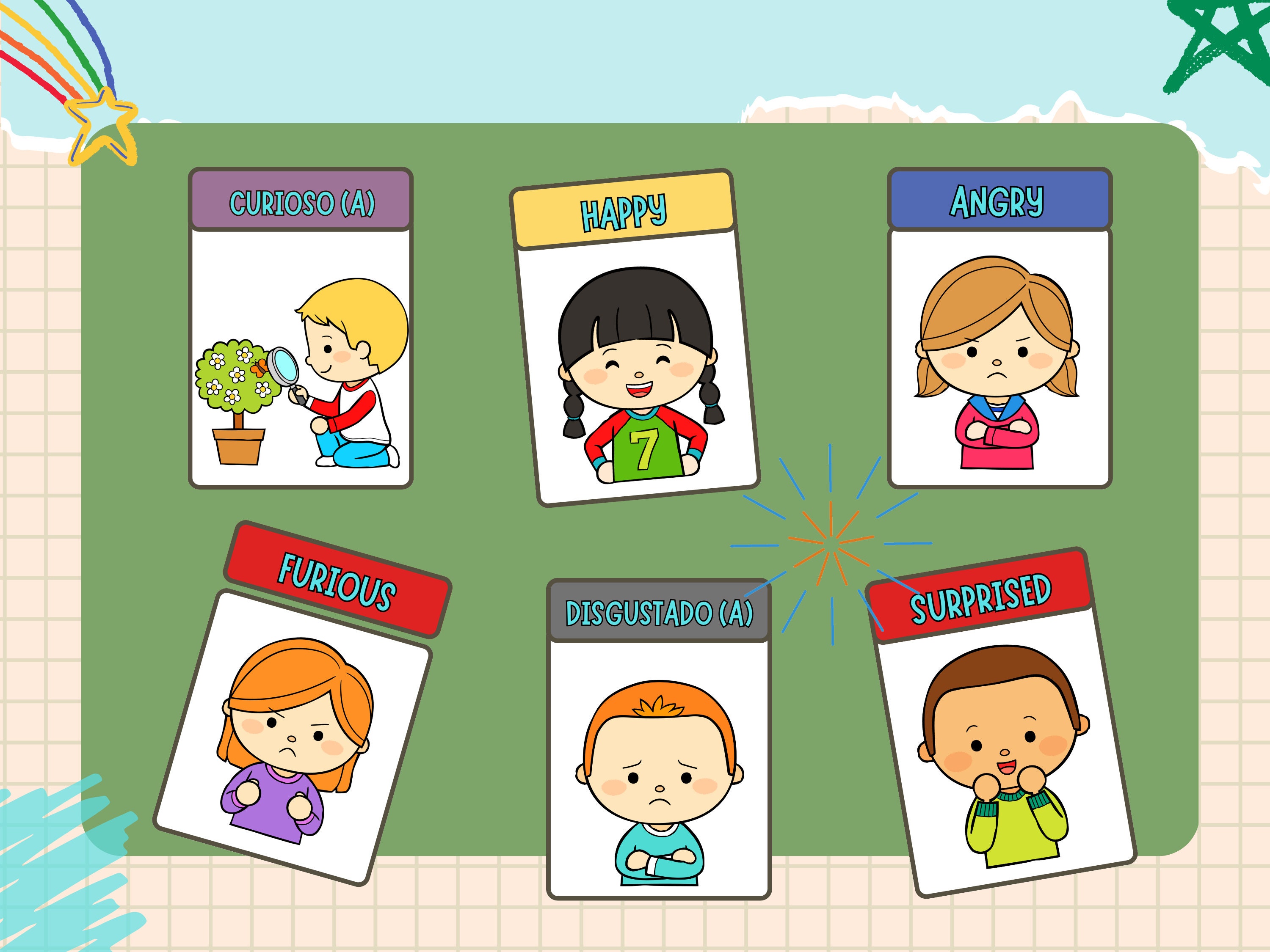 Emotions and Feelings Flashcards Visual Picture Communication ...