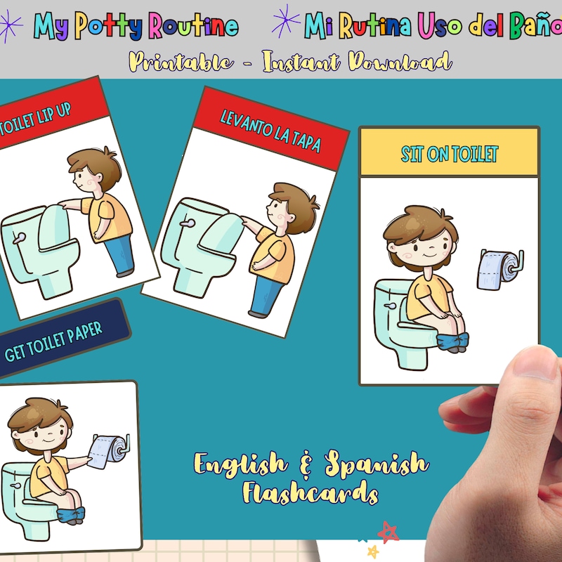Potty Chart in Spanish - Etsy