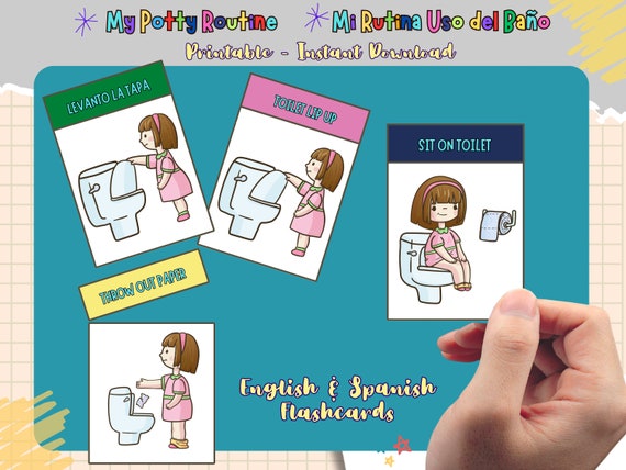 Pecs Bathroom 36 Printable Pecs Communication Cards For Potty Training