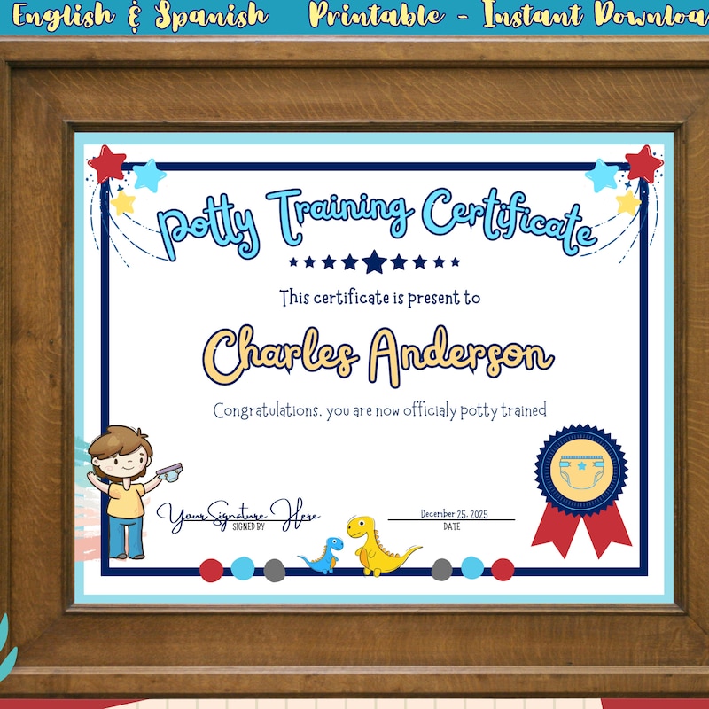 Potty Chart in Spanish - Etsy