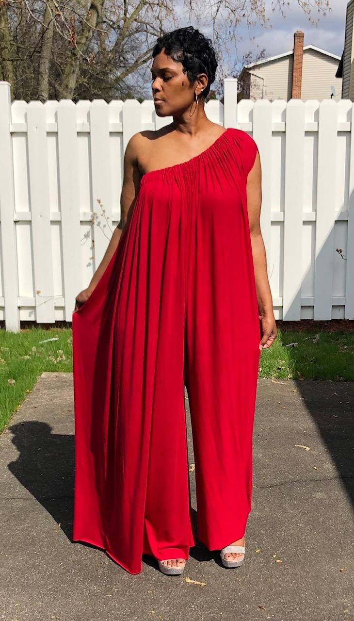 The off the Shoulder Jumpsuit Tutorial - Etsy