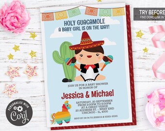 Mariachi Digital Invitation - Etsy
