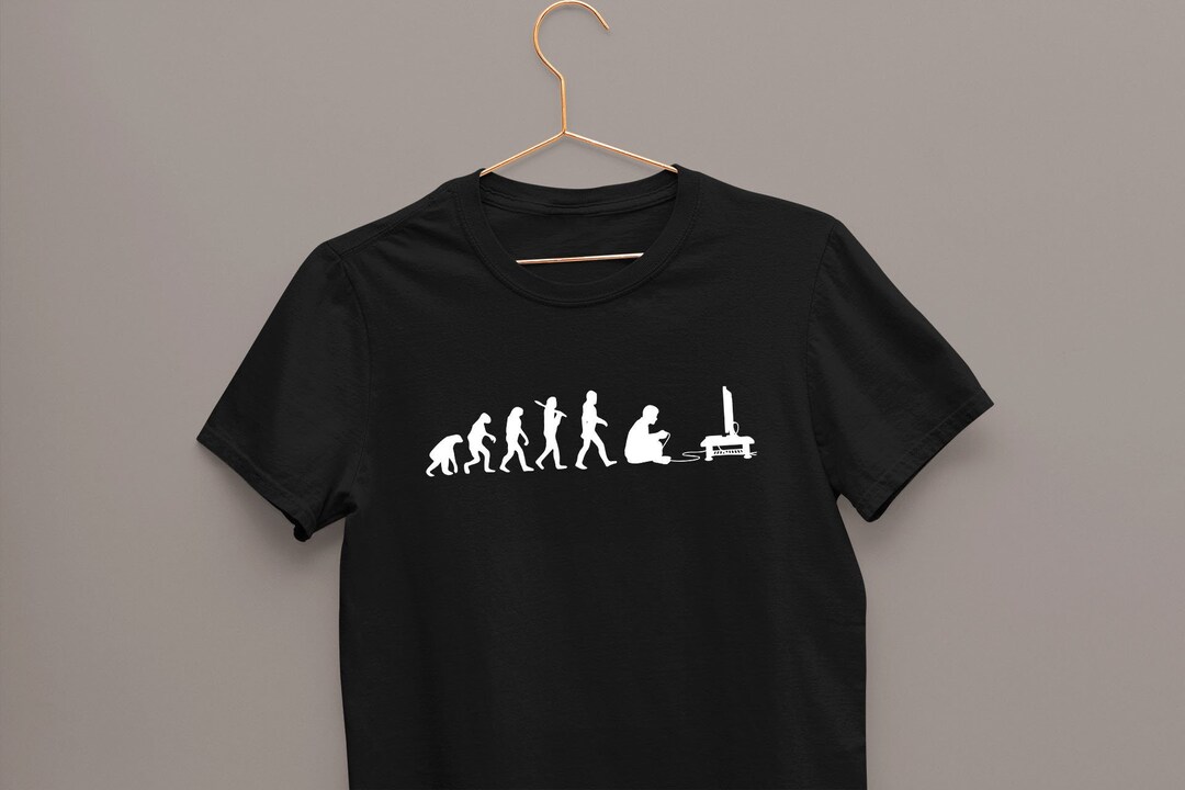 Evolution of a Gamer T Shirt Australia Printing | Gaming Lover, Video ...