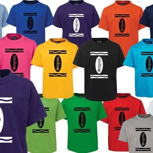Crayon Costume Shirt Australia | Crayon Crayola Inspired Tee | Crayons ...