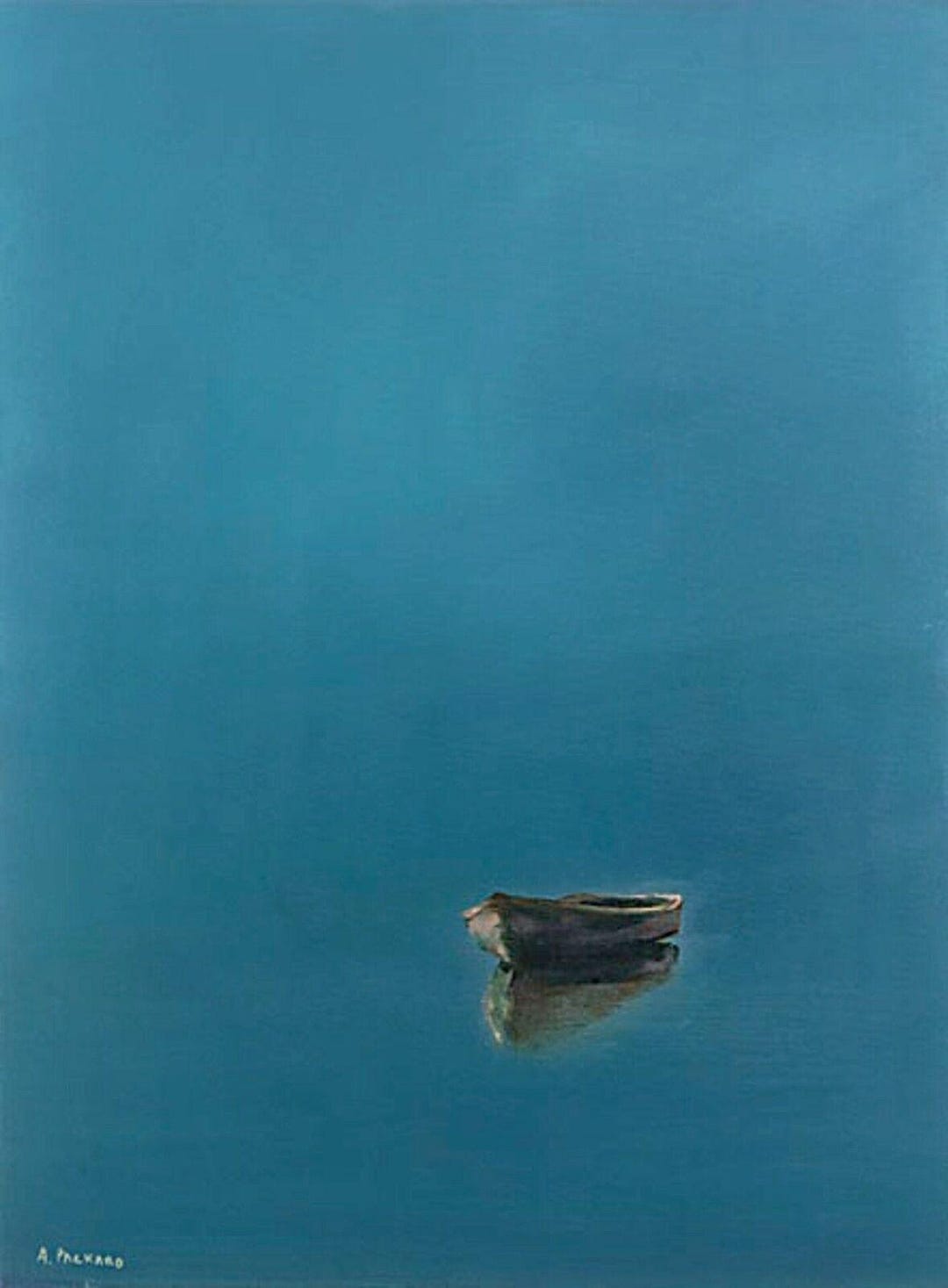 Eventide Boat Art Print by Anne Packard: Matte Finish - Etsy