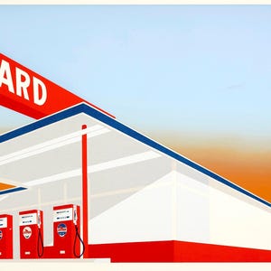 Standard Station by Ed Ruscha -premium Quality Art Print - Etsy